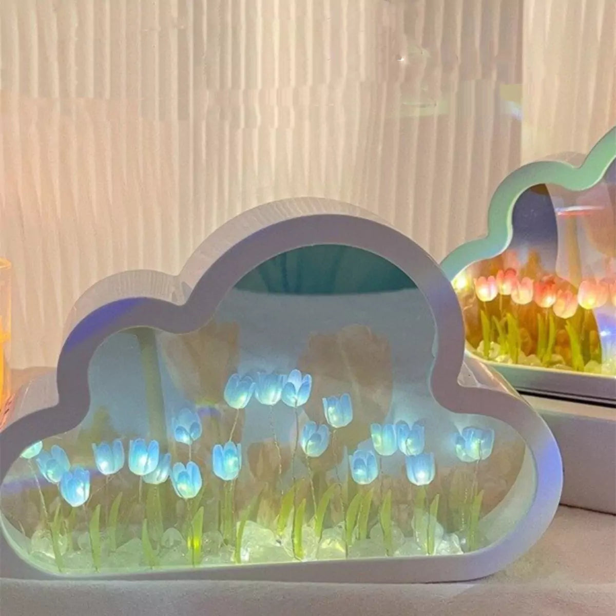 DIY Infinite Tulips : 2-in-1 Mirror & Night Light – Tees n' Merch